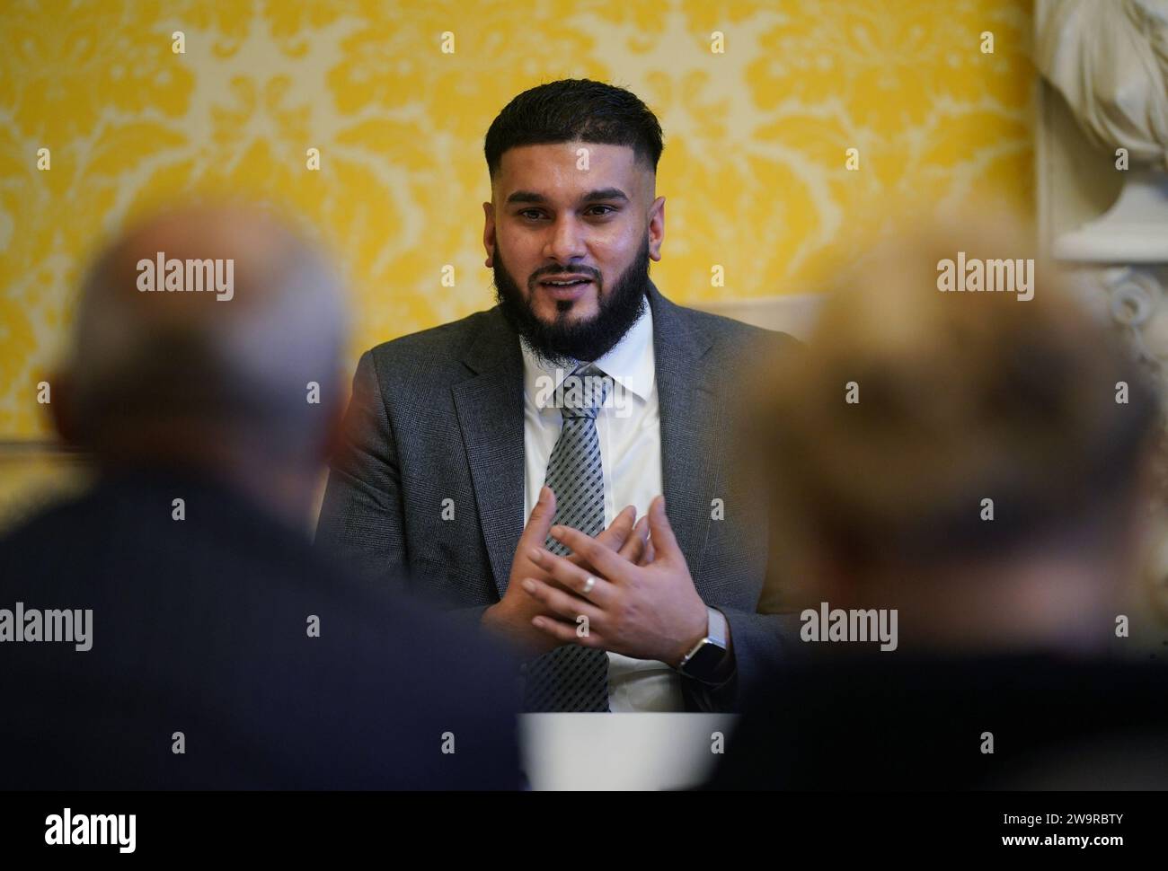 Rizwan Javed, who has been awarded an MBE (Member of the Order of the ...