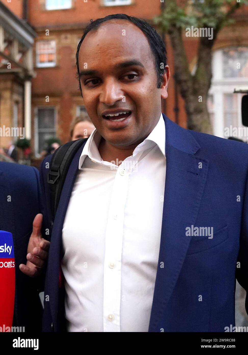 File photo dated 22/09/21 of Arsenal CEO Vinai Venkatesham who has been ...