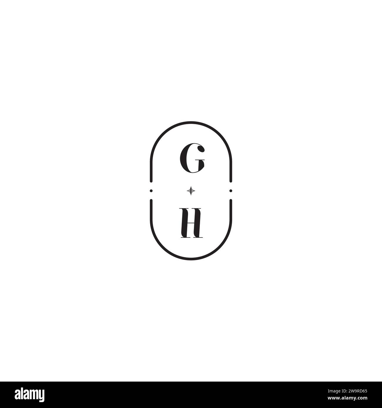 GH wedding logo concept in high quality professional design that will ...