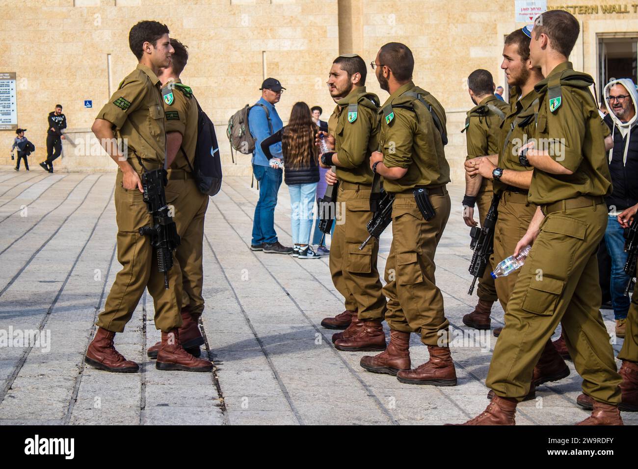 Jerusalem, Israel – December 27, 2023 Induction ceremony for new ...