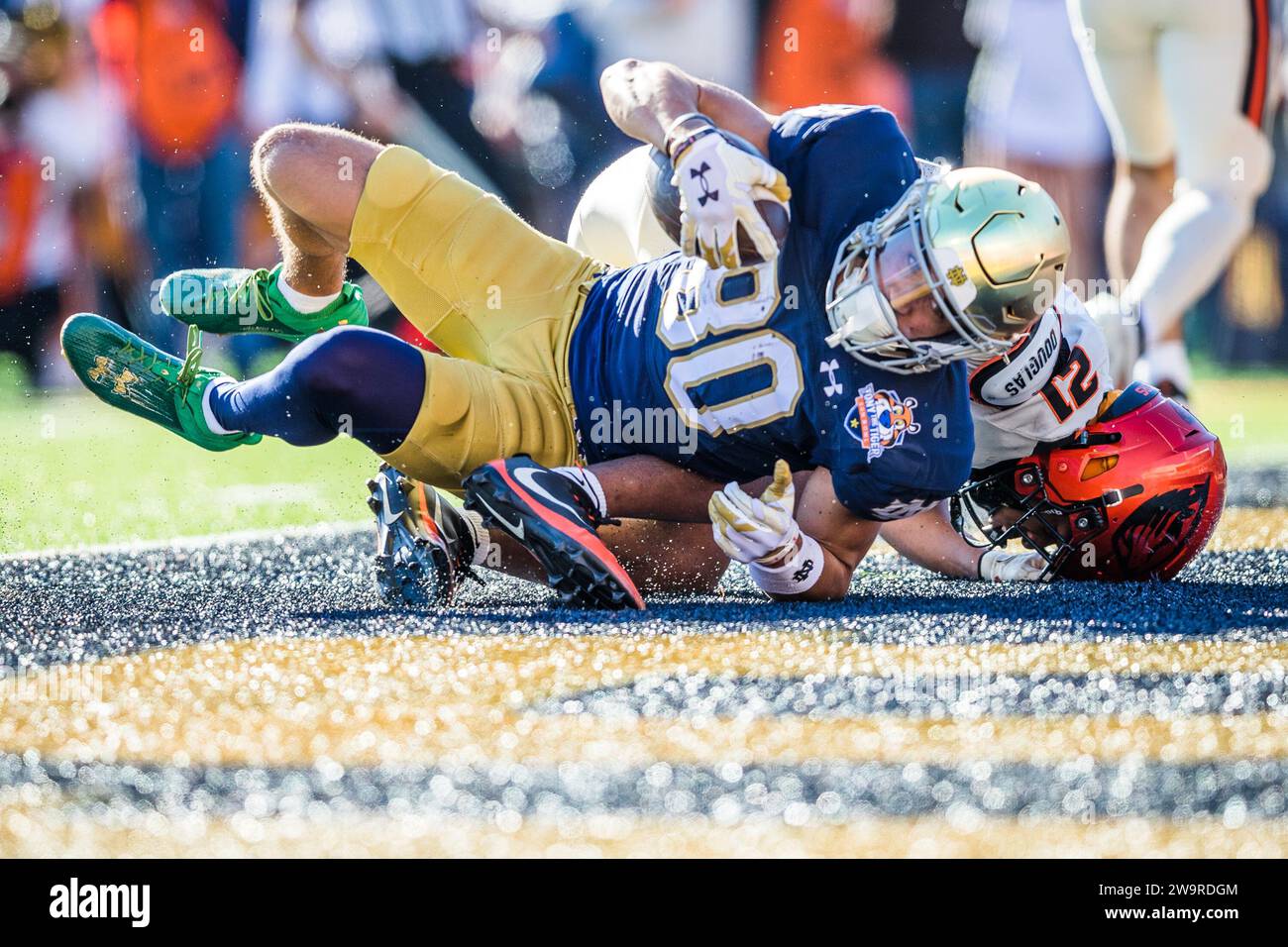 El Paso Texas Usa 29th Dec 2023 Notre Dame Fighting Irish Wide