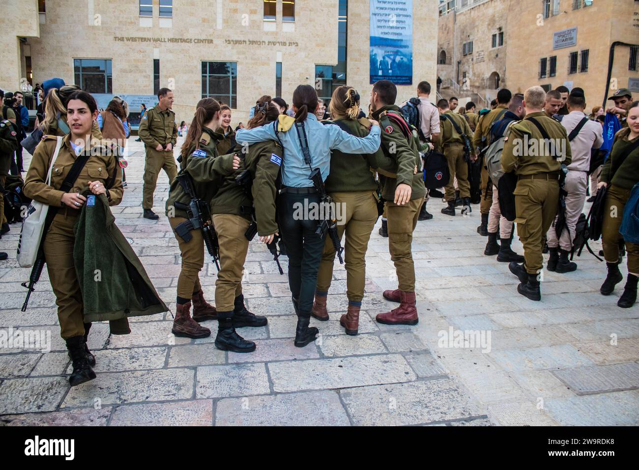 Jerusalem, Israel – December 27, 2023 Induction ceremony for new ...