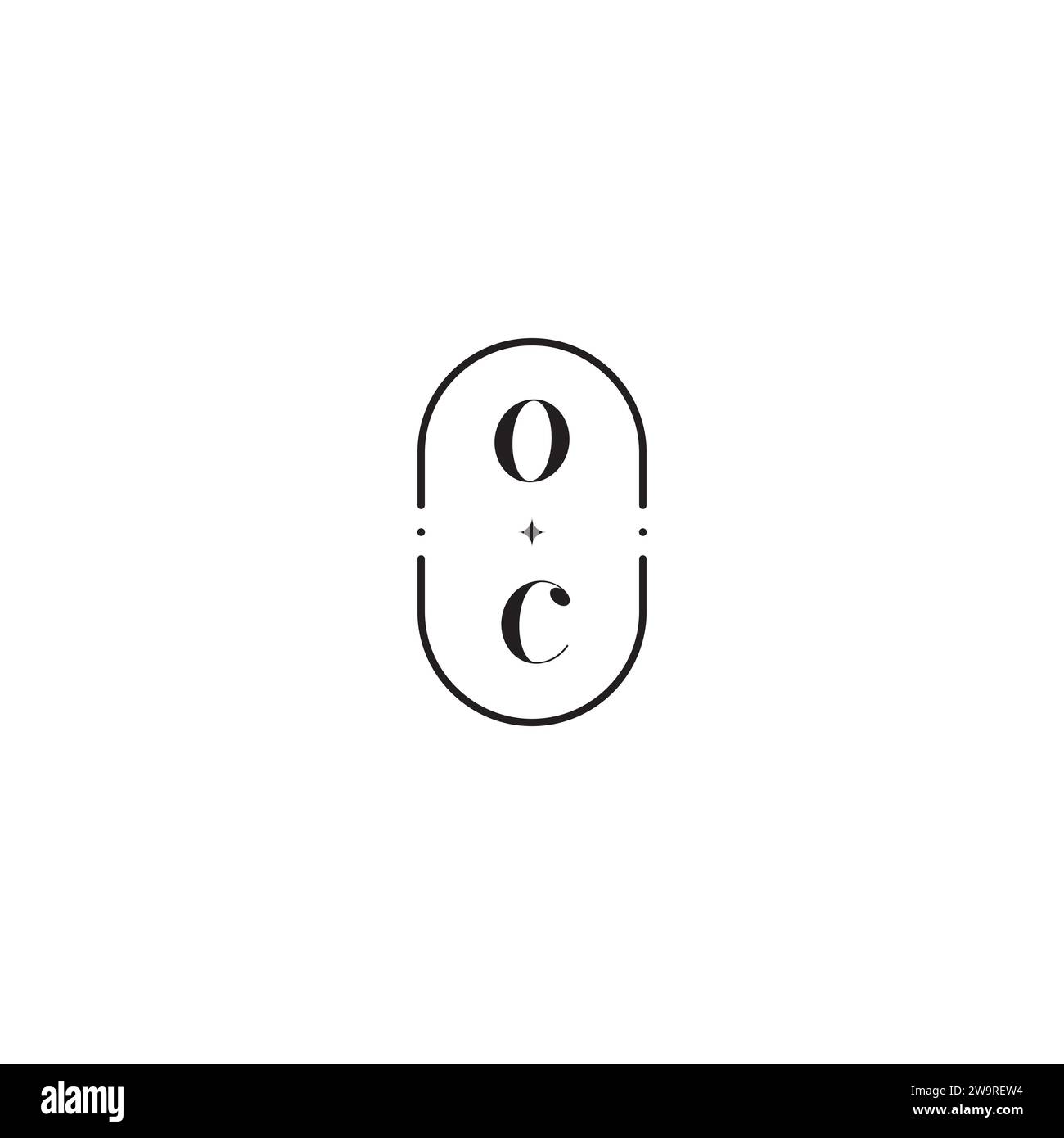 OC wedding logo concept in high quality professional design that will ...