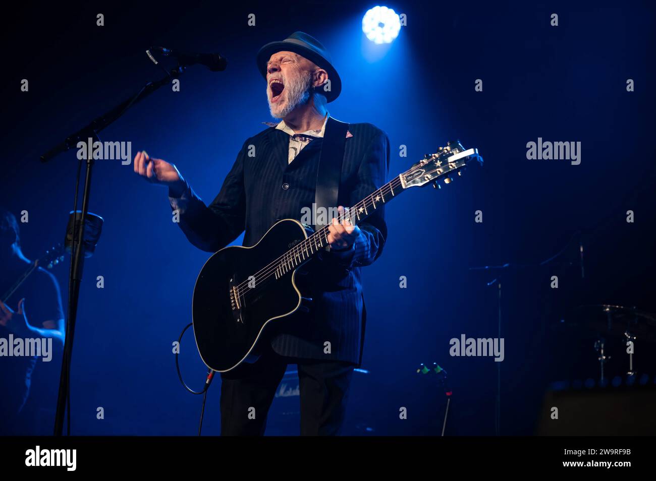 Photographs Jimme O'Neill of The Silencers performing at SWG3 Glasgow on the 23rd December 2023 ...