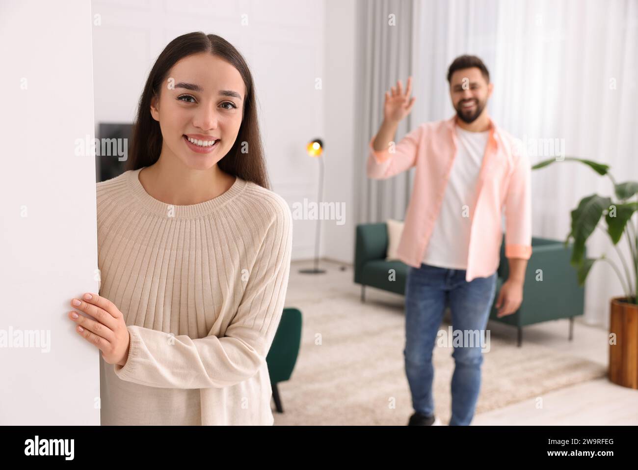 At home invitation hi-res stock photography and images - Alamy