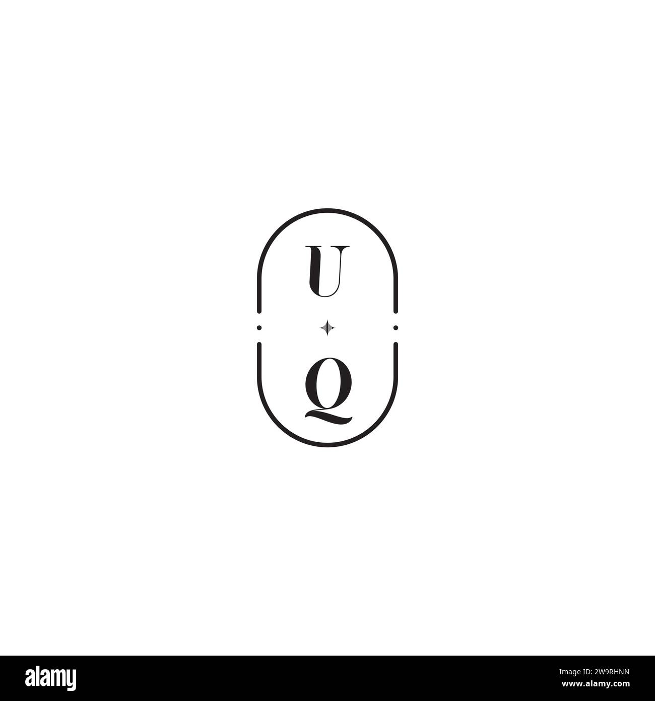 Uq logo Black and White Stock Photos & Images - Alamy