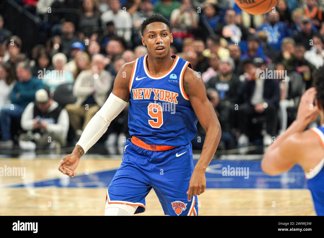 Orlando, Florida, USA, December 29, 2023, New York Knicks forward RJ ...