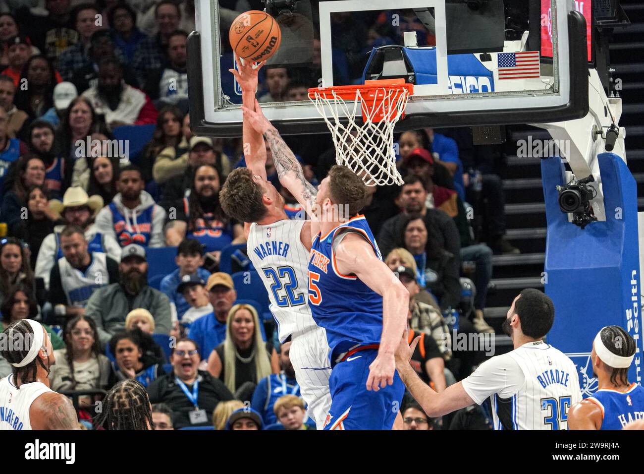 Orlando, Florida, USA, December 29, 2023, Orlando Magic forward Franz ...