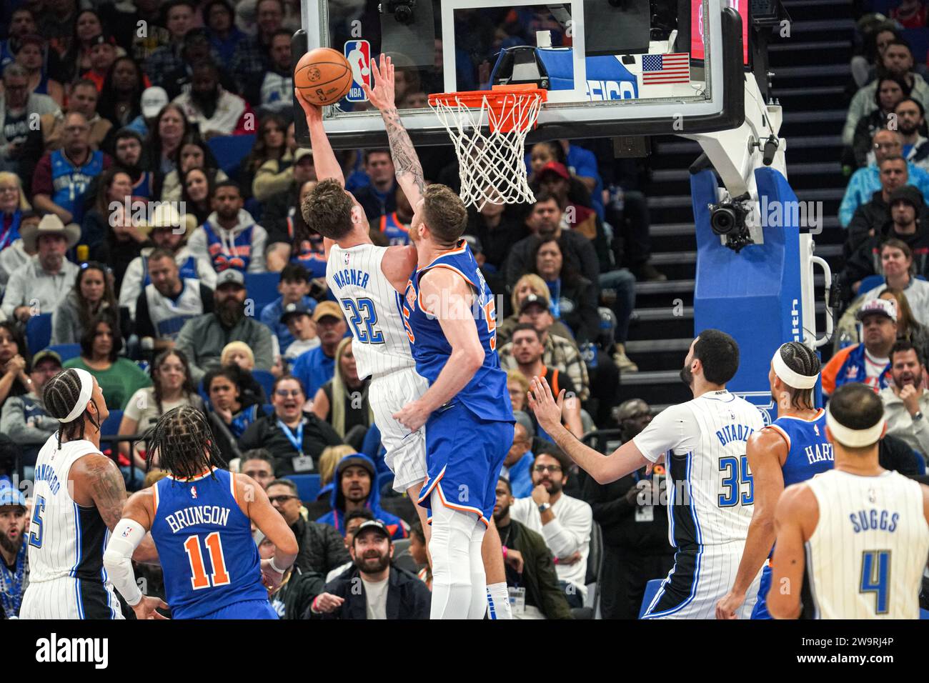 Orlando, Florida, USA, December 29, 2023, Orlando Magic forward Franz ...