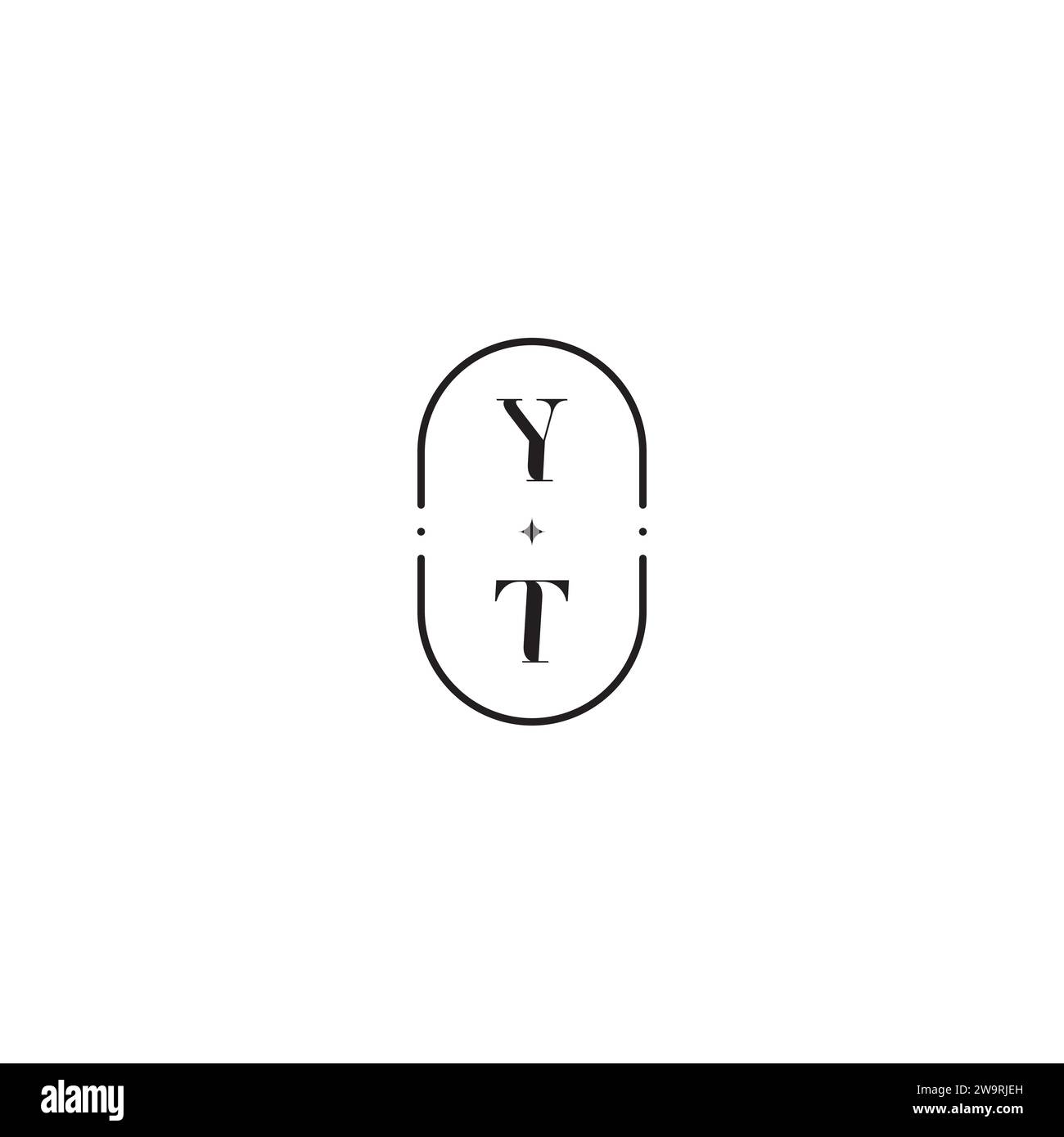 YT wedding logo concept in high quality professional design that will ...