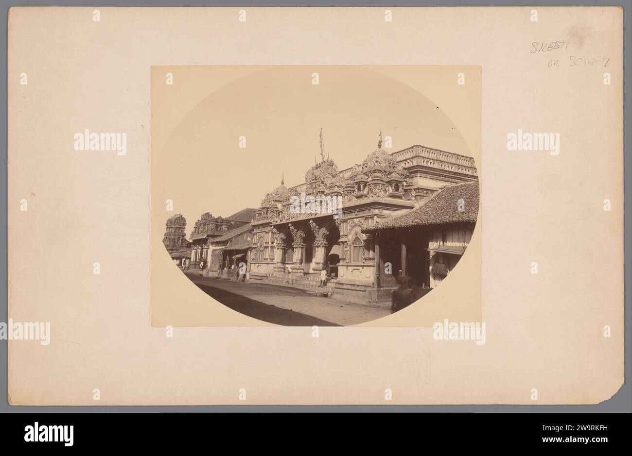 Hindu temple on the Sea Street, Colombo, Sri Lanka, c. 1880 - c. 1895 ...