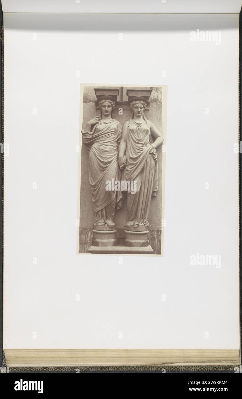 GIPS models for Cararians on the Palais du Louvre by Pierre Charles ...