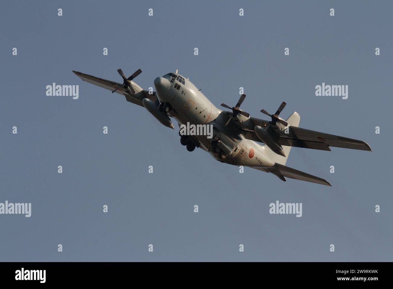 A Japanese Maritime Self Defence Force (JMSDF) Lockheed C-130R Hercules ...