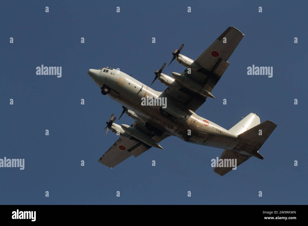 A Japanese Maritime Self Defence Force (JMSDF) Lockheed C-130R Hercules ...