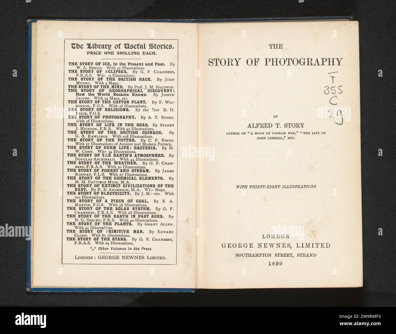 The story of photography, Alfred T. Story, 1899 book London paper ...