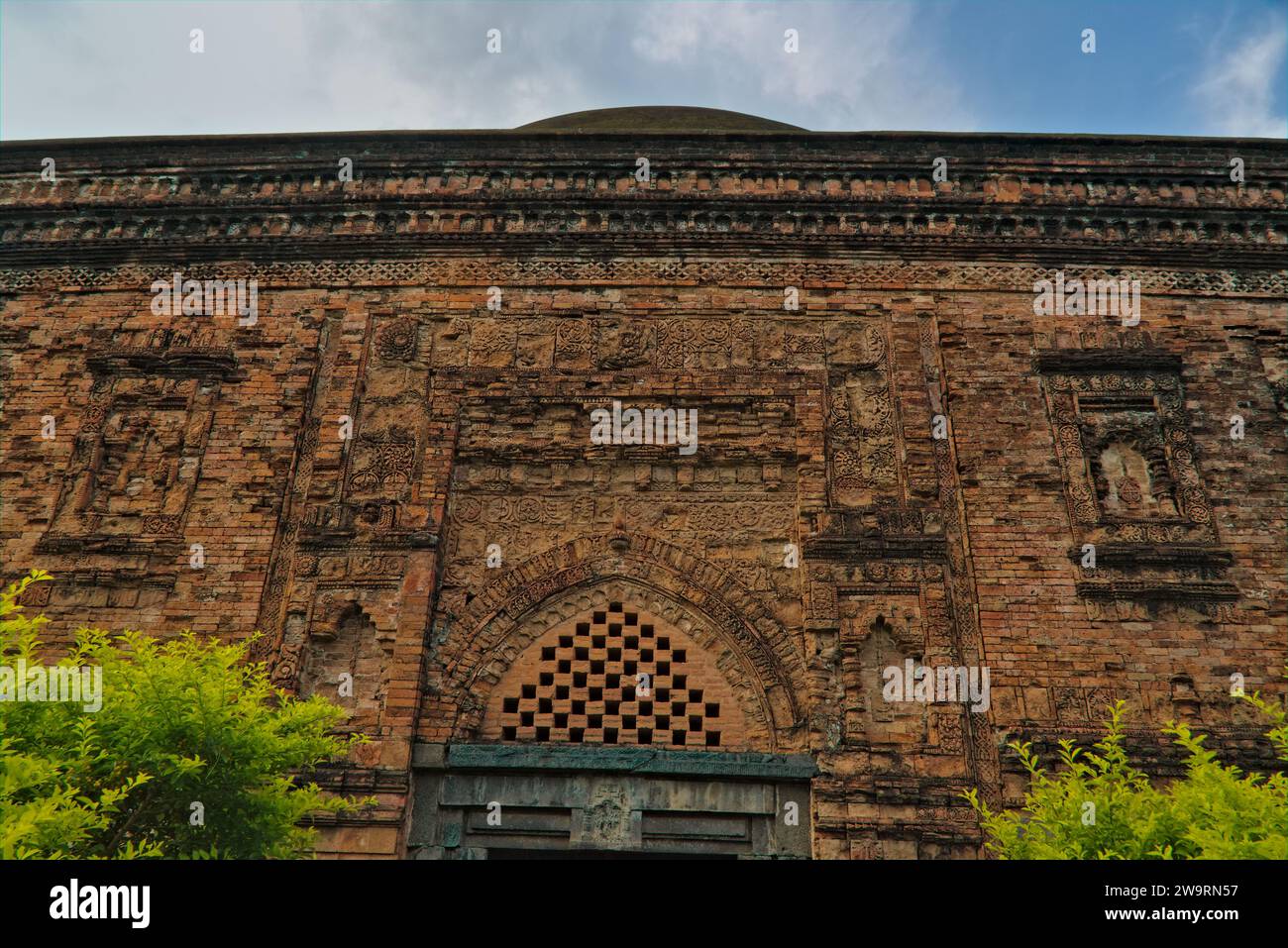 Malda West Bengal India 09.10.2023. view of old architectural design ...