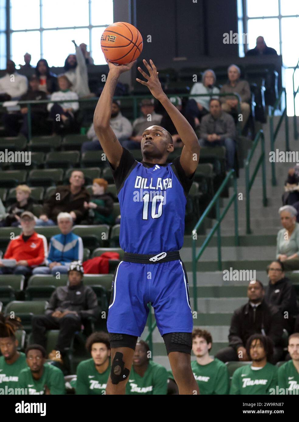New Orleans, USA. 29th Dec, 2023. Dillard Bleu Devils forward Armond ...