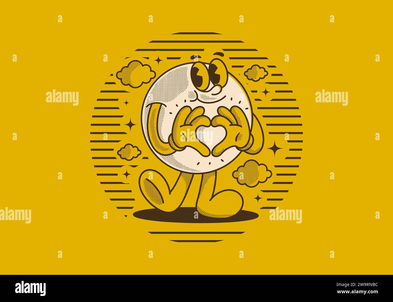 Face forming design Stock Vector Images - Alamy