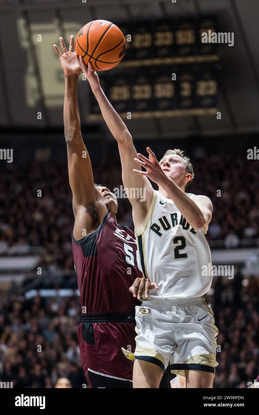 West Lafayette, Indiana, USA. 29th Dec, 2023. Purdue Boilermakers Guard ...