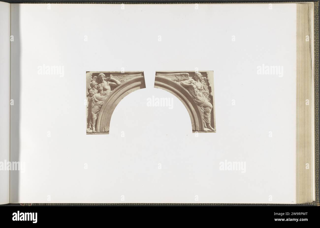 GIPS models for sculptures on the Palais du Louvre: left "La sculpture ...