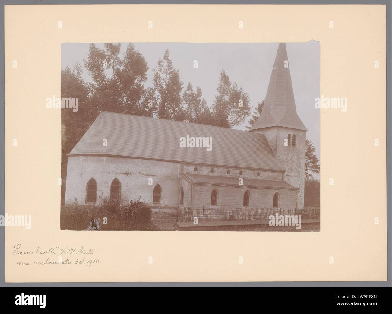 North side of the Sint-Janskerk in Hoensbroek, Anonymous ...