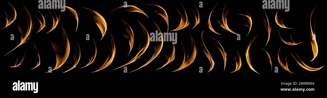 collection of fire flame effect Stock Photo - Alamy