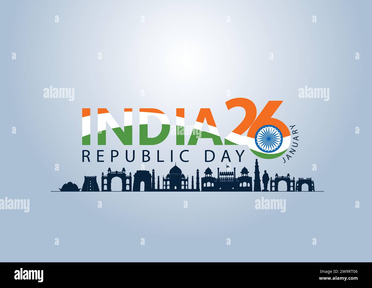 happy republic day India.26th January background. abstract vector ...