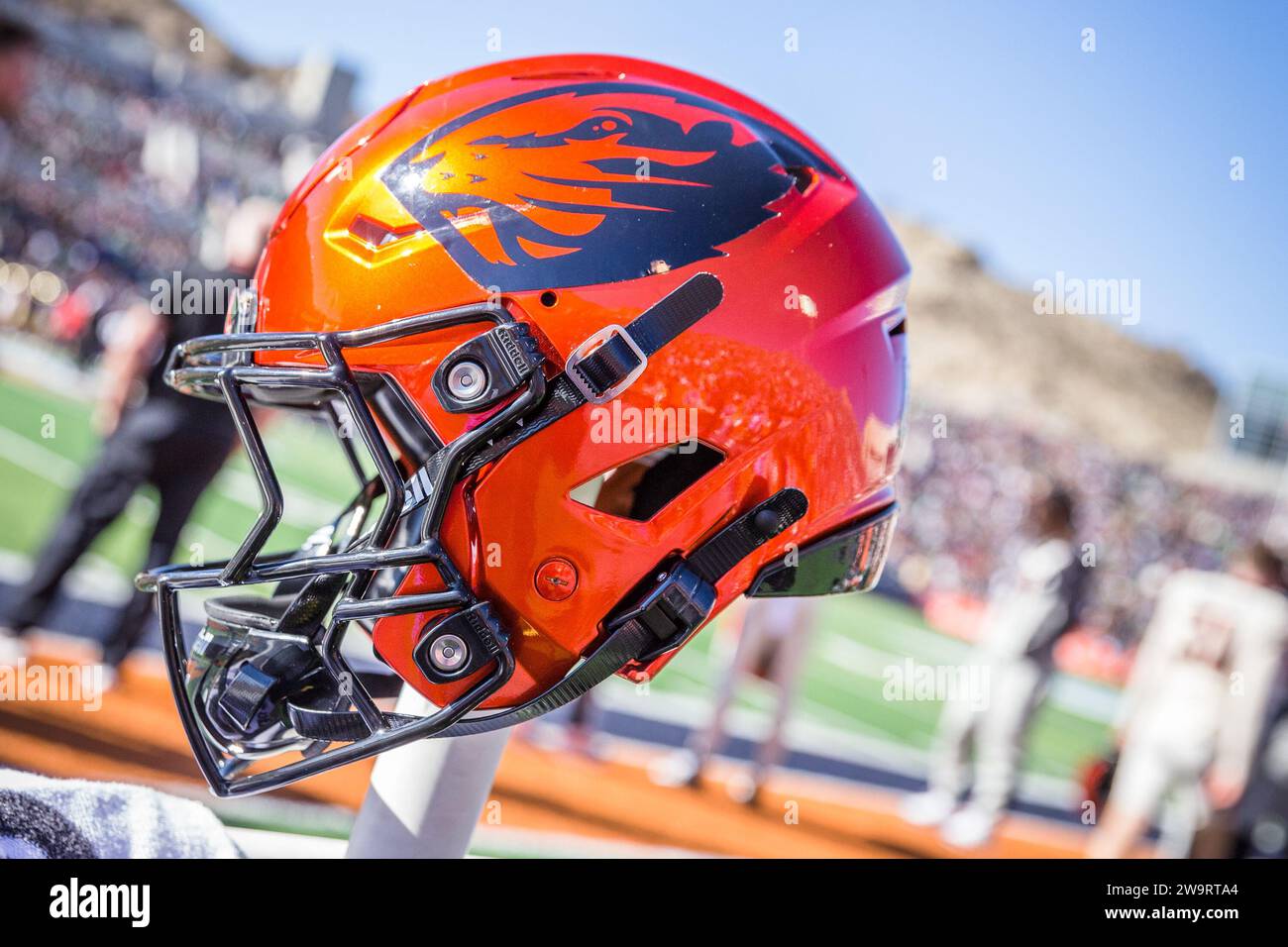 El Paso, Texas, USA. 29th Dec, 2023. An Oregon State Beavers helmet ...