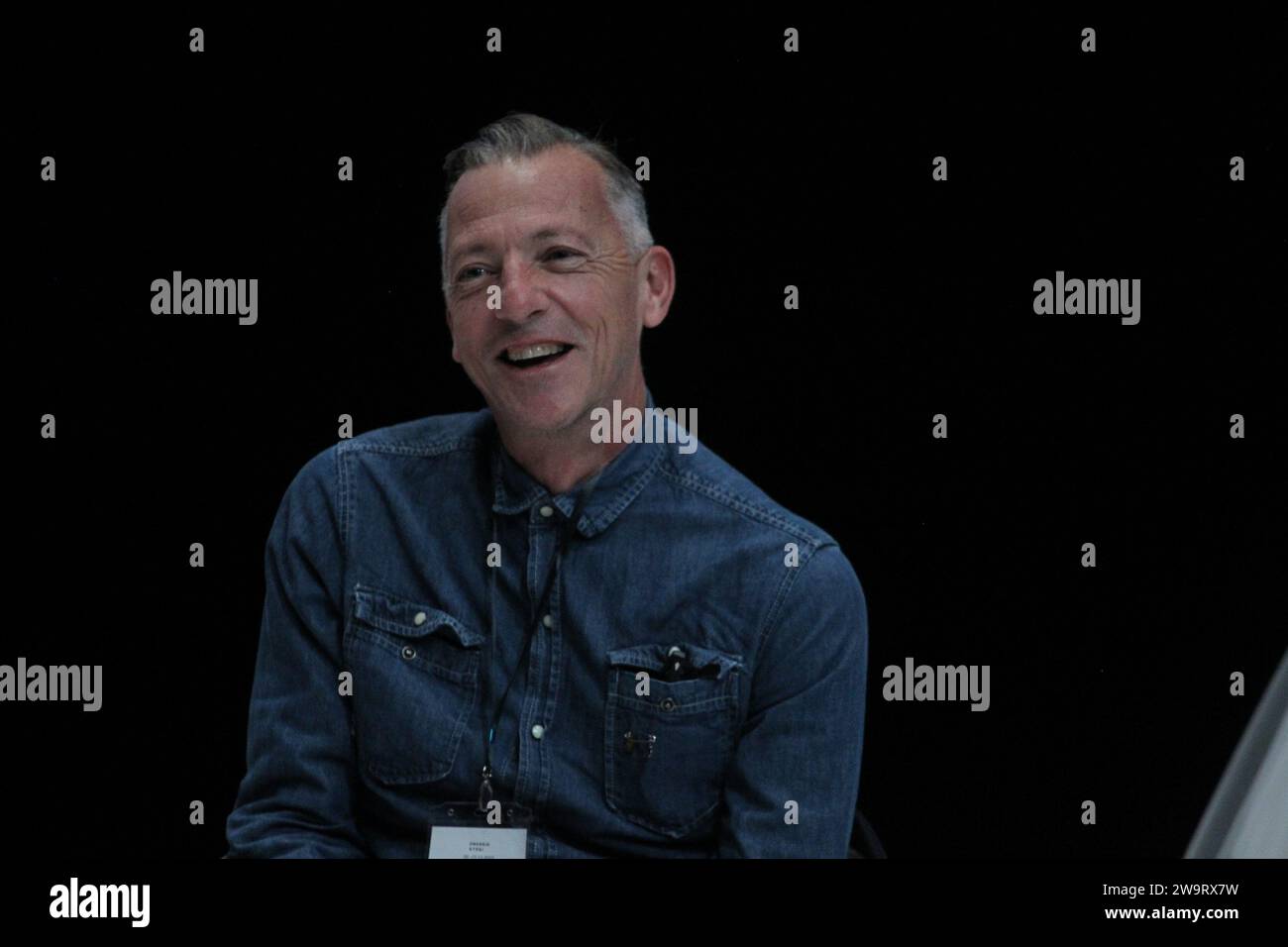 Fashion historian OLIVIER SAILLARD gives a press conference at Onassis ...