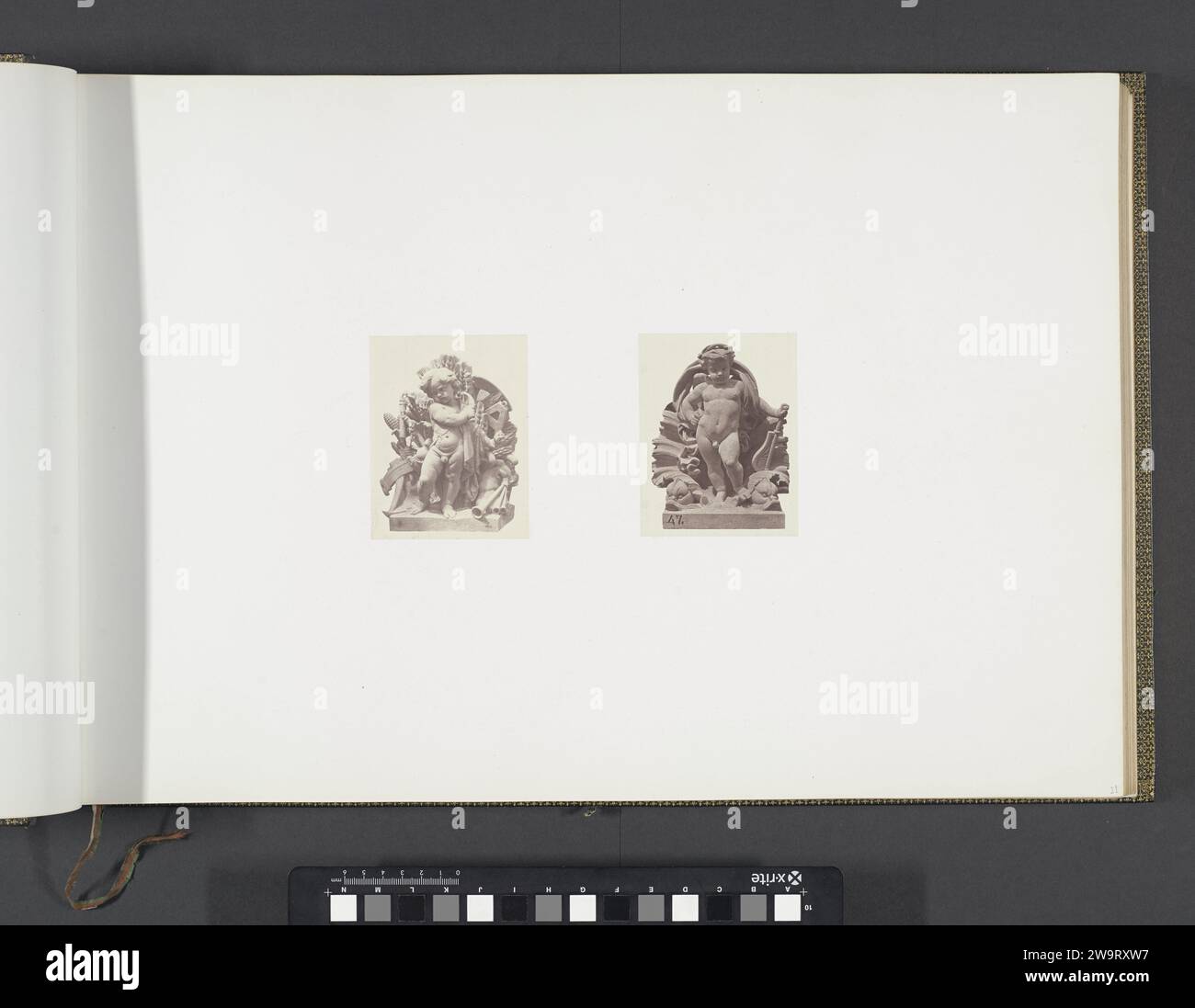 Plot models for sculptures on the Palais du Louvre: left "l'eté" by ...