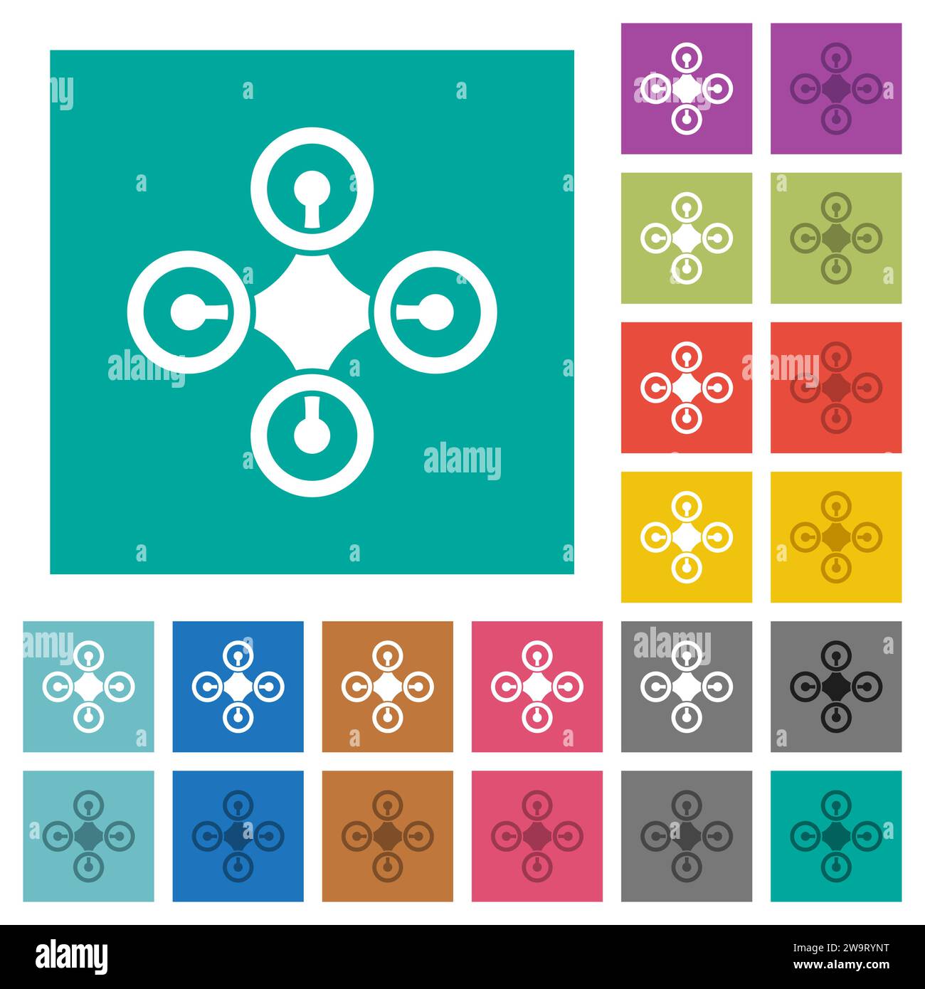 Aerial view plain aircraft Stock Vector Images - Alamy
