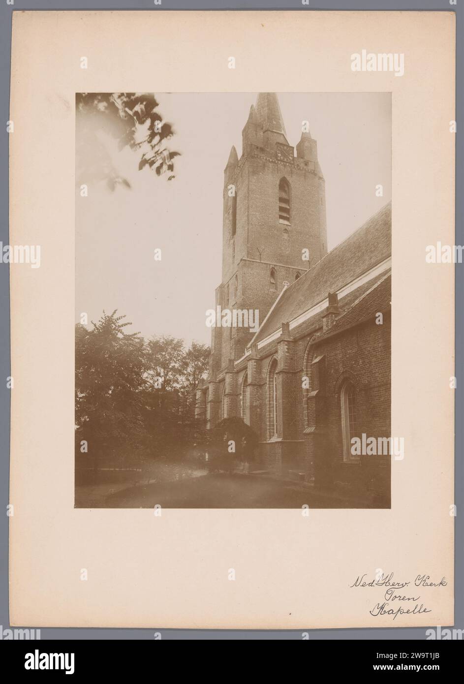 Tower of the Reformed Church in Kapelle, Anonymous (Monumentenzorg ...
