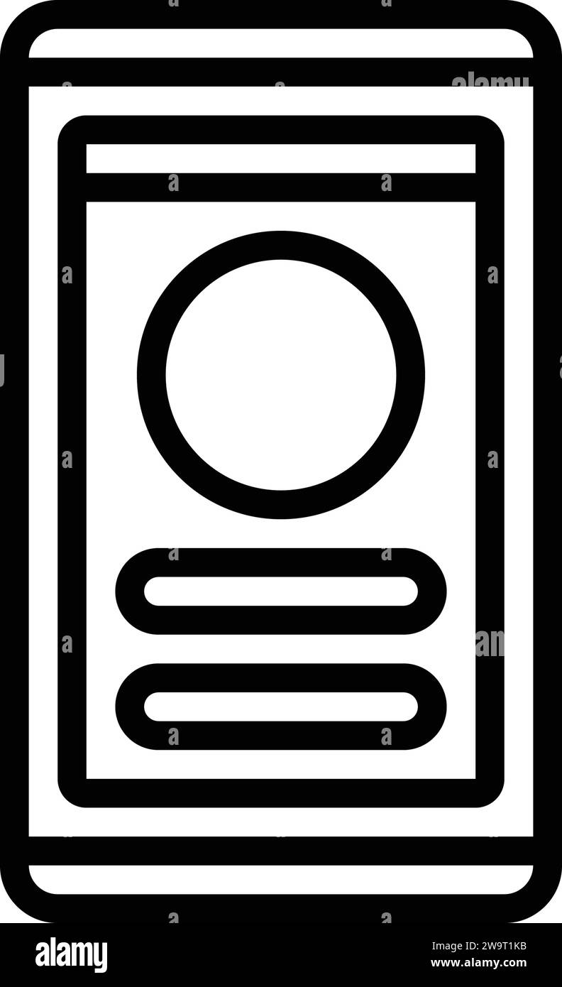 Icon for user interface,user,interface Stock Vector Image & Art - Alamy