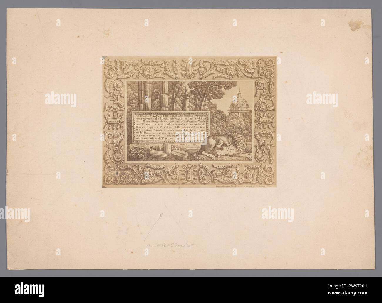 Photo production of an etched announcement of the edition of 24 etched ...