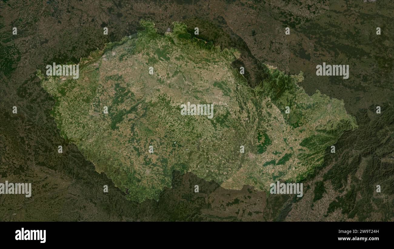 Czechia map hi-res stock photography and images - Alamy