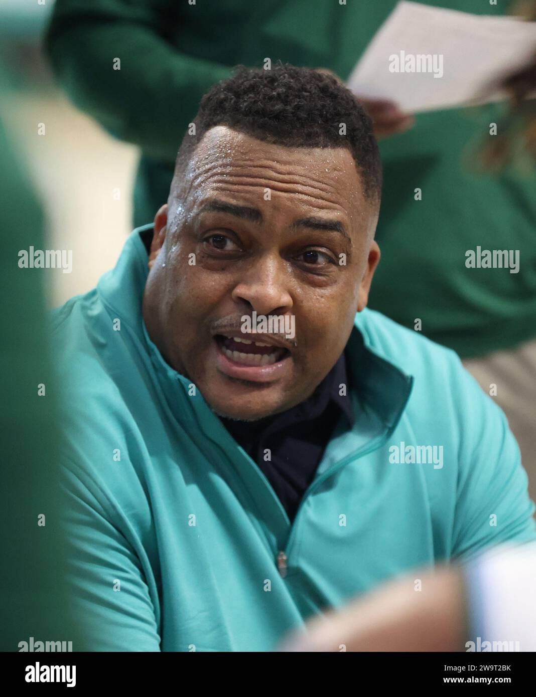 New Orleans, USA. 29th Dec, 2023. Tulane Green Wave head coach Ron ...