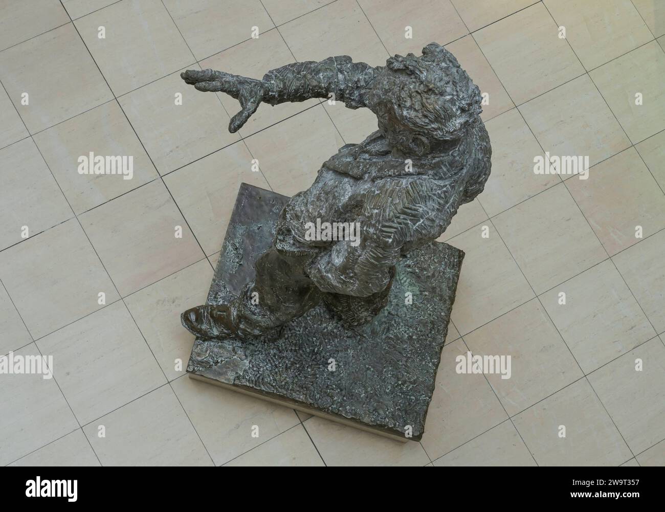 Skulptur von Rainer Fetting, Willy Brandt, Willy-Brandt-Haus ...