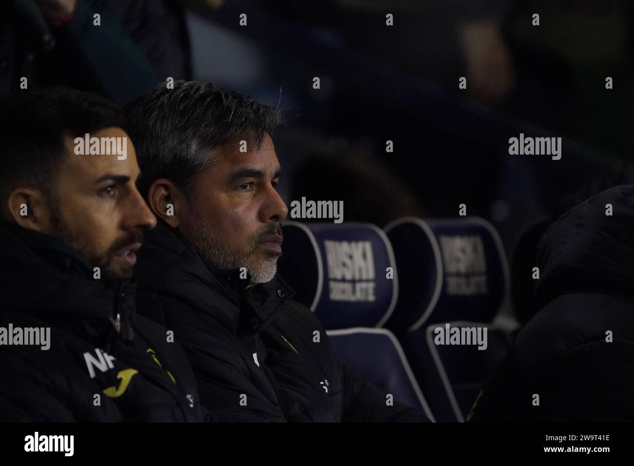 LONDON, ENGLAND - DECEMBER 29: David Wagner, Manager of Norwich City ...