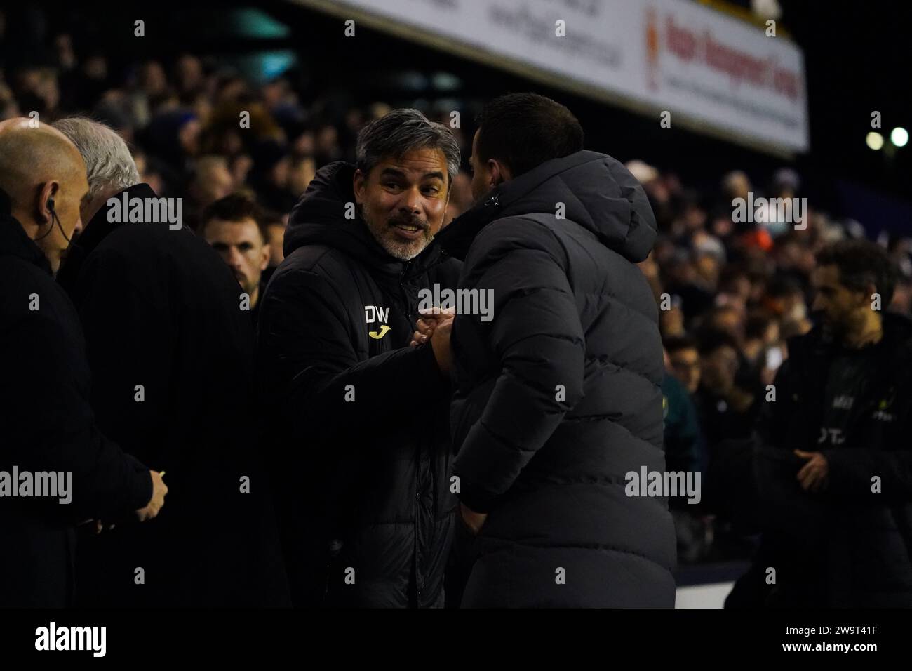 LONDON, ENGLAND - DECEMBER 29: David Wagner, Manager of Norwich City ...