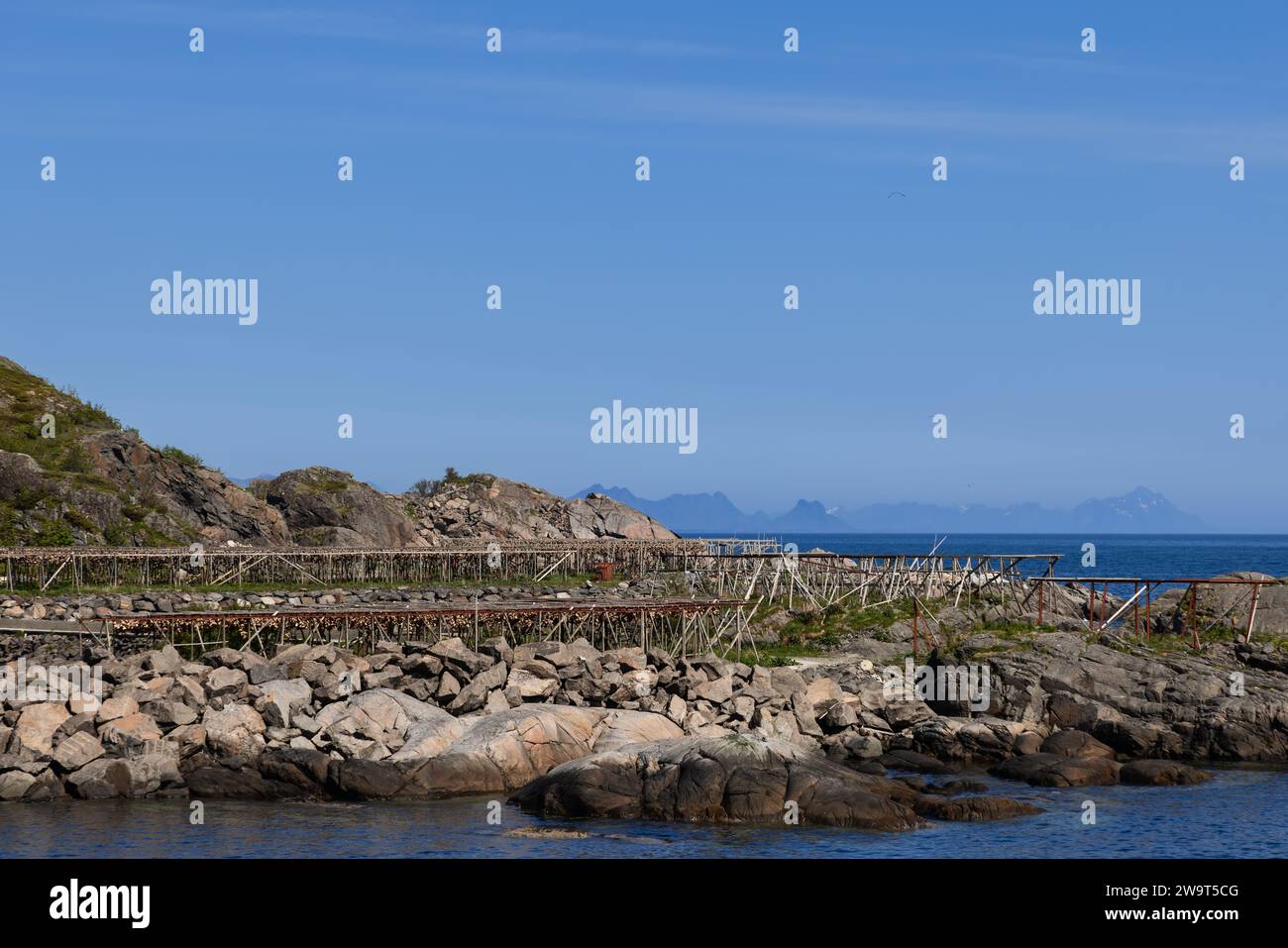 Traditional drying racks hi-res stock photography and images - Alamy
