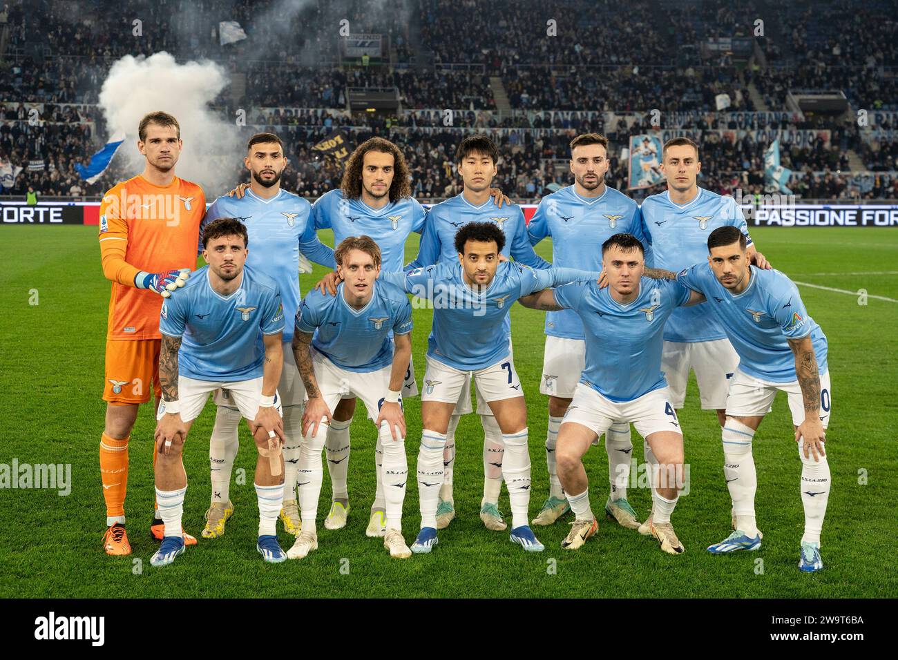 Roma, Rome, Italy. 29th Dec, 2023. LAZIO SQUAD between S.S. Lazio VS ...