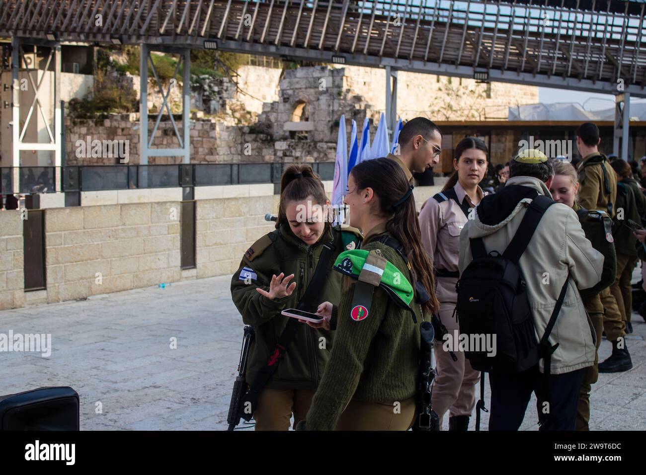 Portrait of soldiers, Induction ceremony for new graduates of the IDF ...