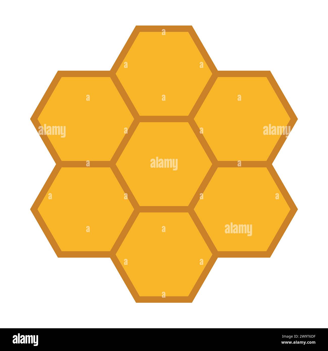 Honeycomb symbol Stock Vector Images - Alamy