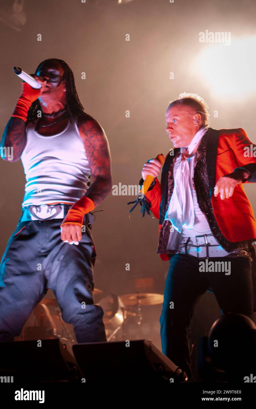 Keith Flint and Maxim Reality - The Prodigy, V2010, Hylands Park ...