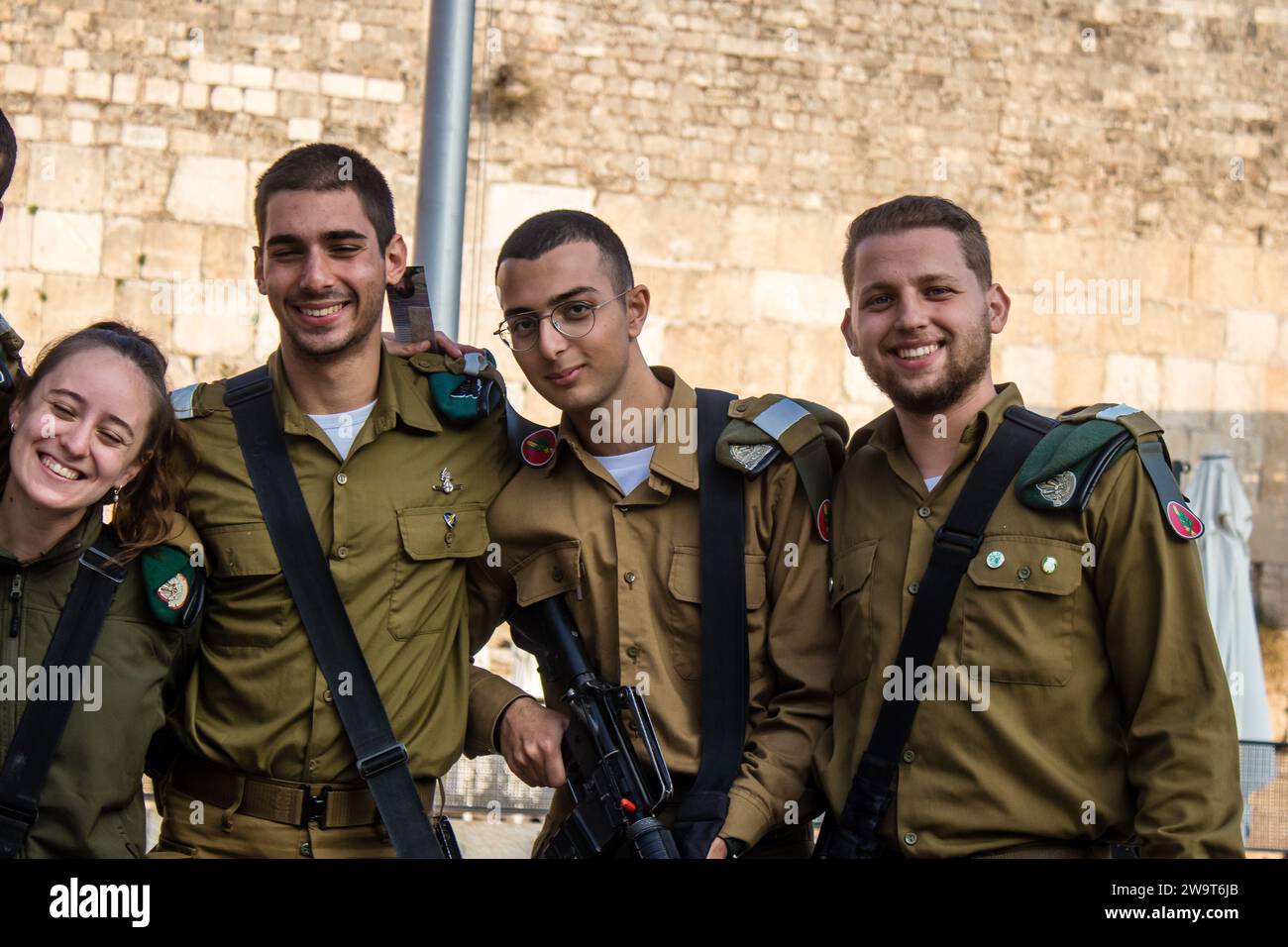Portrait of soldiers, Induction ceremony for new graduates of the IDF ...