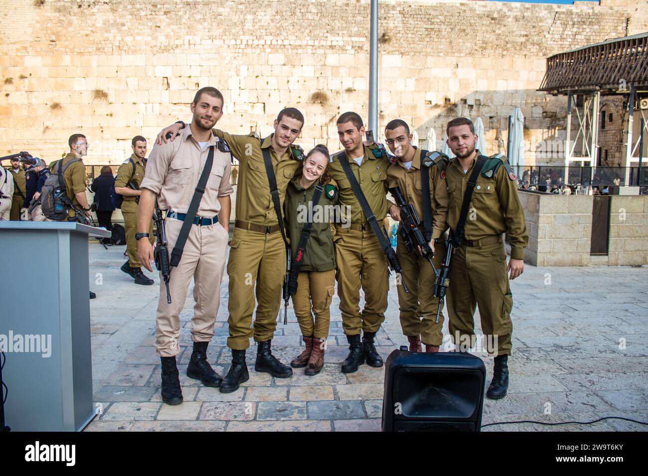 Portrait of soldiers, Induction ceremony for new graduates of the IDF ...