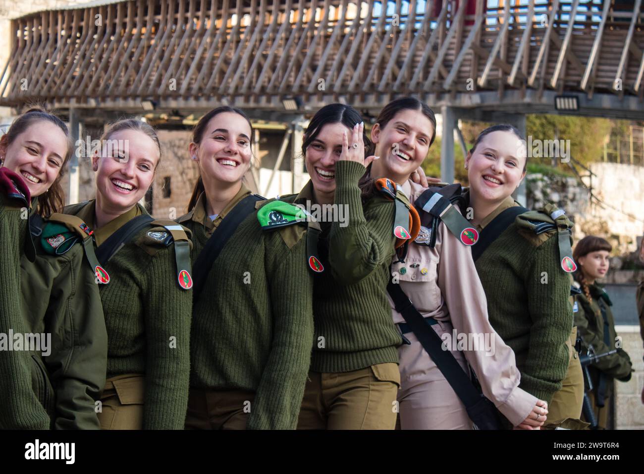 Portrait of soldiers, Induction ceremony for new graduates of the IDF ...