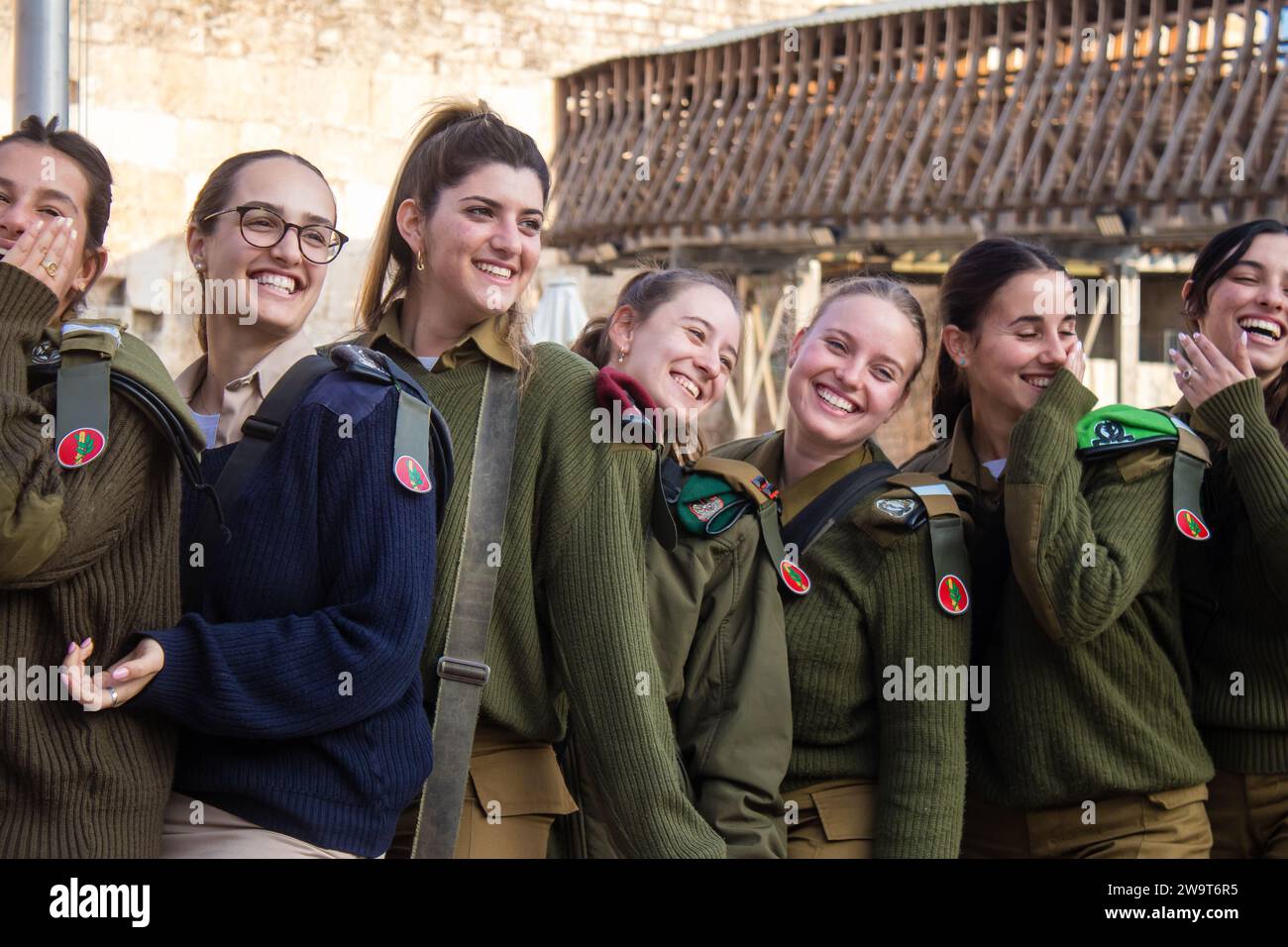 Portrait of soldiers, Induction ceremony for new graduates of the IDF ...
