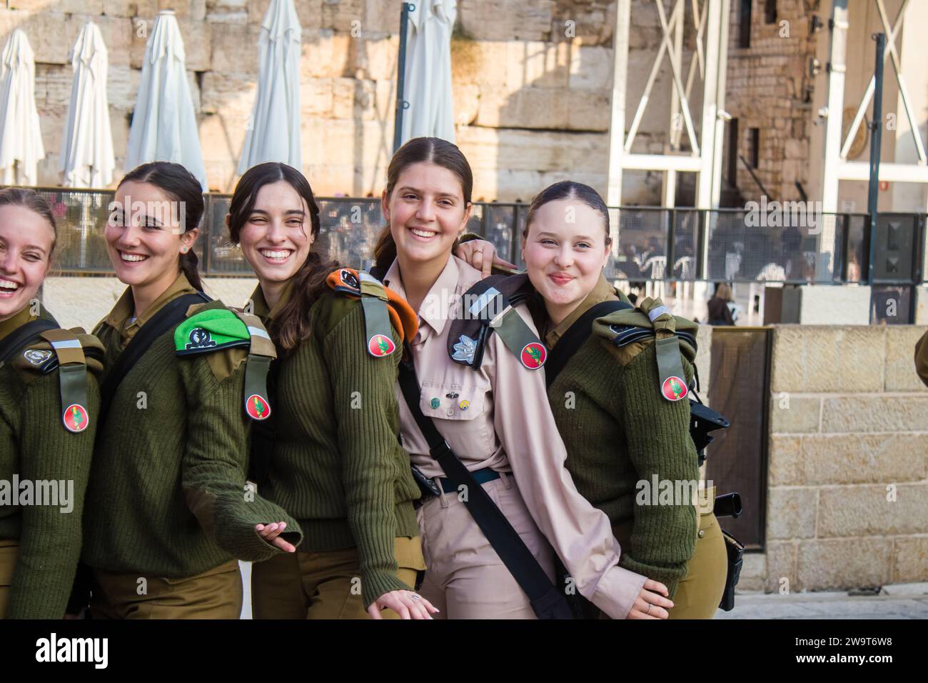 Portrait of soldiers, Induction ceremony for new graduates of the IDF ...