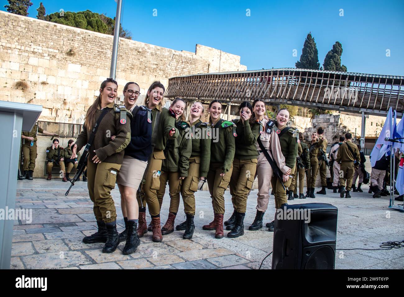 Portrait of soldiers, Induction ceremony for new graduates of the IDF ...